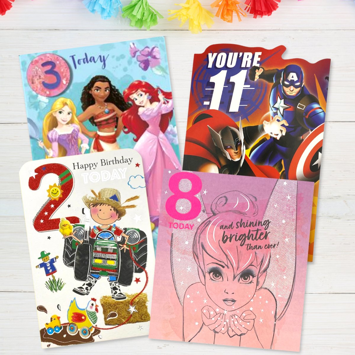 Kids Age Cards | The Celebration Store