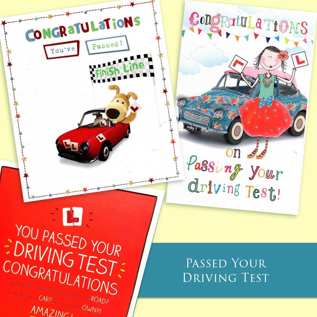 Driving Test Pass Cards | The Celebration Store