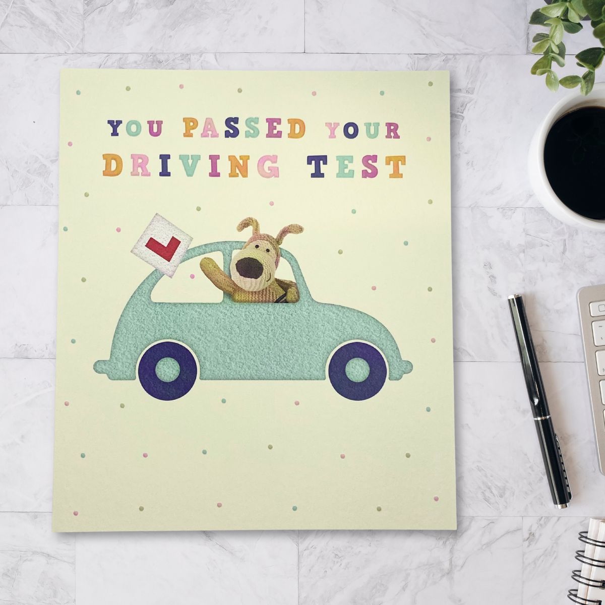 Driving Test Pass Card - Boofle L Plate – The Celebration Store