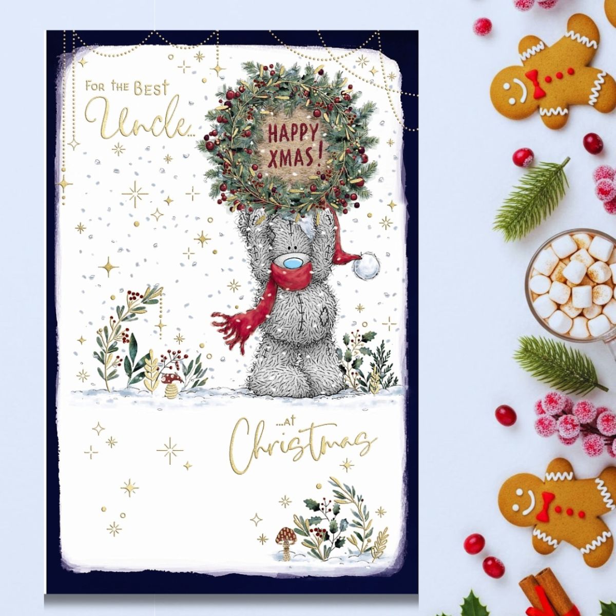 Uncle Christmas Card - Me To You Bear – The Celebration Store