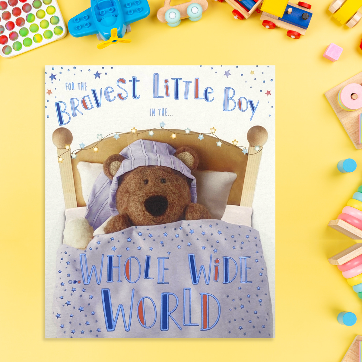 Get Well Soon Bravest Little Boy Card – The Celebration Store