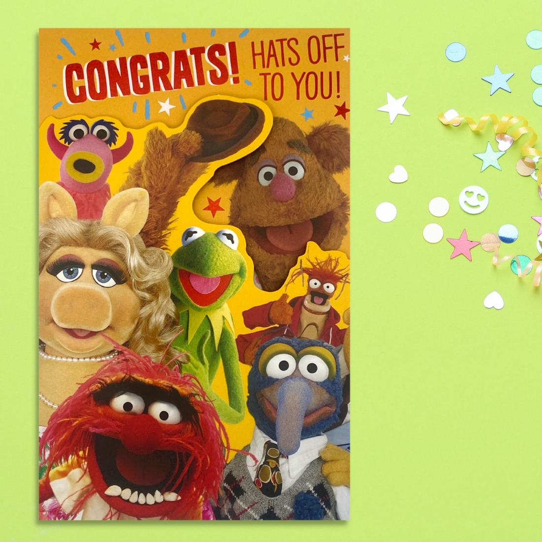 Congratulations Card - Disney Muppets – The Celebration Store